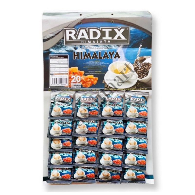 RADIX Himalaya (23g X 20 Sachets) – Halal Untuk Semua